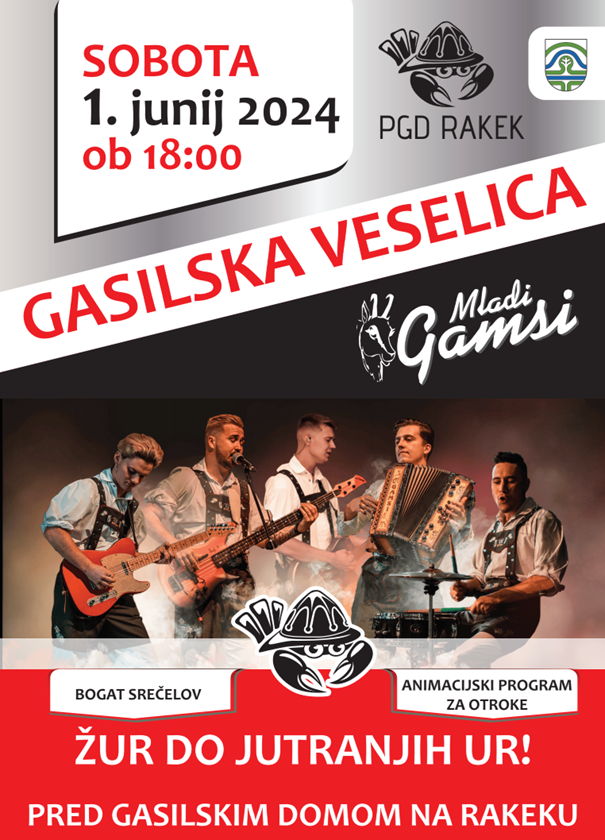 Gasilska veselica na Rakeku - cerknica.si